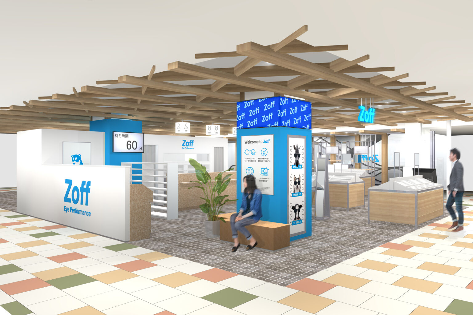 Zoff 天神ソラリアプラザ店 2024年11月15日（金）リニューアルオープン | INTERMESTIC INC.