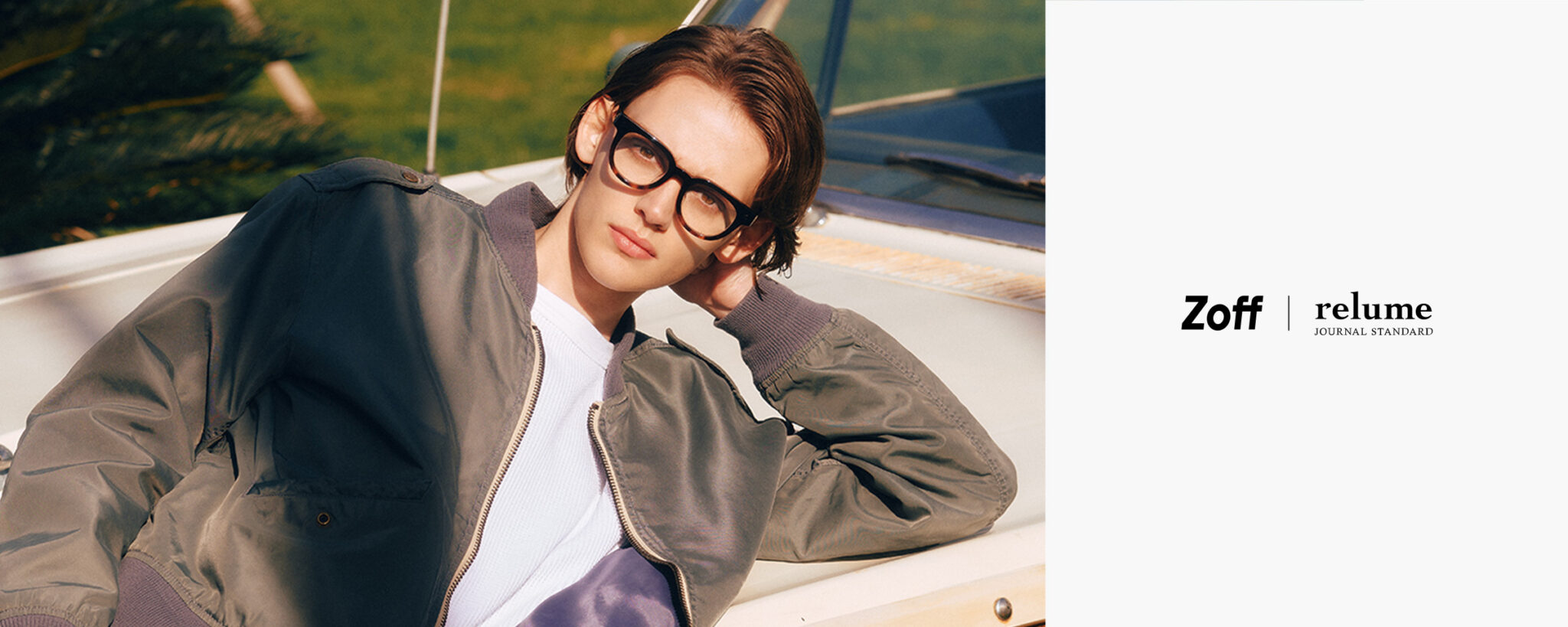 「Zoff｜JOURNAL STANDARD relume」 2025年春の新作アイウェアコレクションが登場 クラシックな雰囲気ながらカジュアルスタイルにも合うミニマルデザインをラインアップ ...
